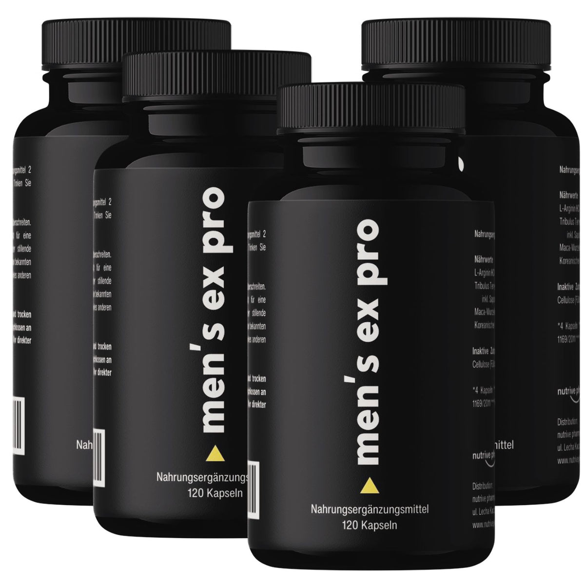 men's ex pro 4 Pack Bundle — nutrivepharma